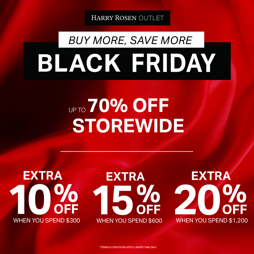 Harry rosen sale store