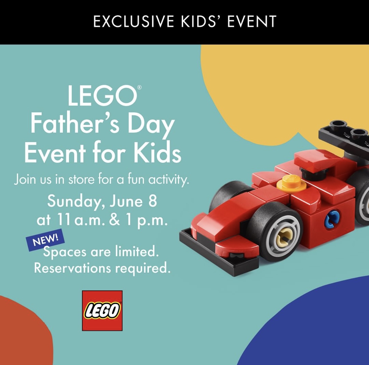 Indigo - LEGO Fathers Day Kids Event | CrossIron Mills